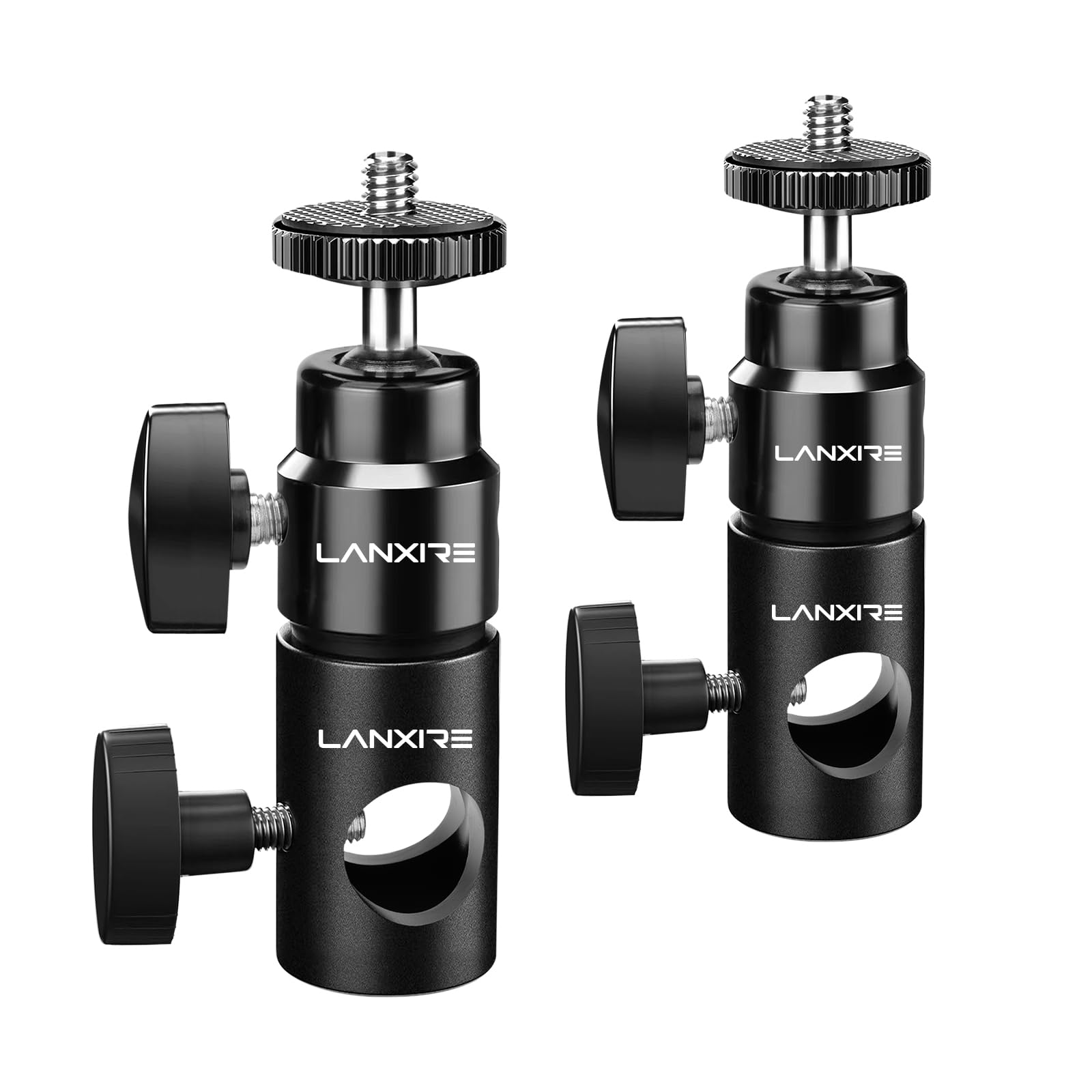 Amazon.com : Lanxire Light Stand Mount Adapter with 1/4" Screw Mini ...