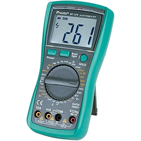 Proskit 3 1/2 Digital Multimeter (Pack of 1) : Amazon.in: Home Improvement