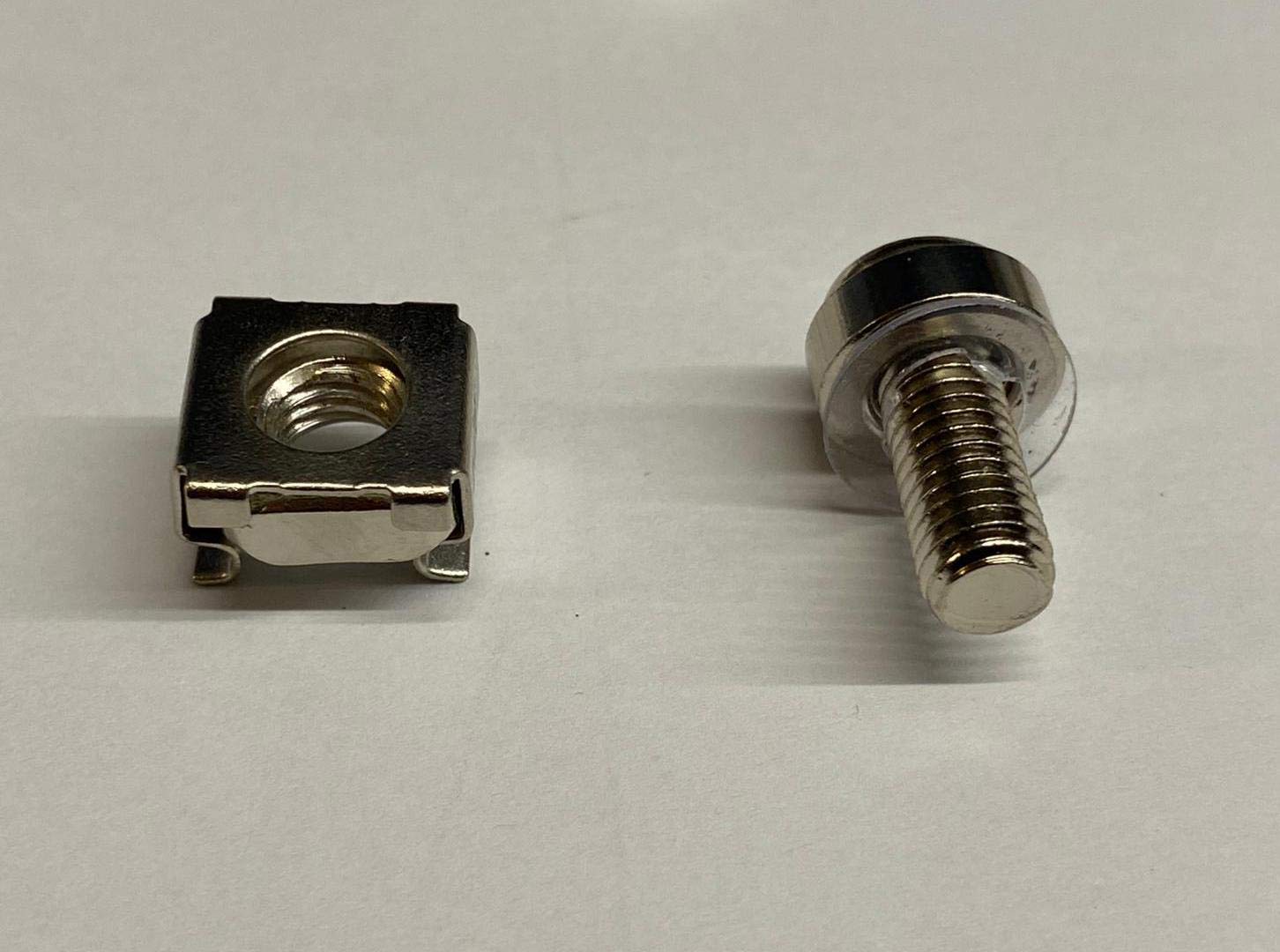 Snapklik.com : M6 Cage Nuts And Screws For Rack Mount Server Shelves ...