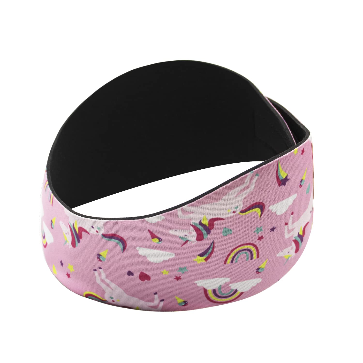 Kids Swimming Headband, Waterproof Swim Ear Band Cartoon Unicorn Ear ...