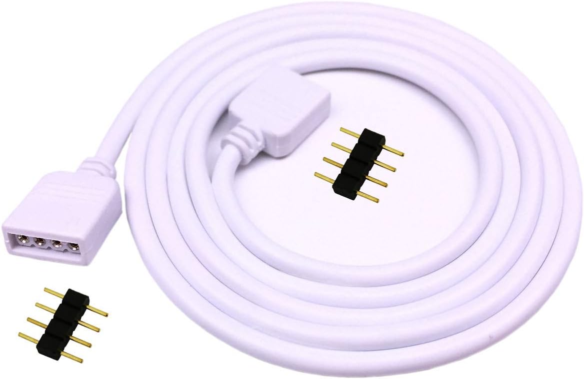 WOWLED 10M 4-Pin Extension Connector Cable Cord Wire for 3528 5050 RGB ...