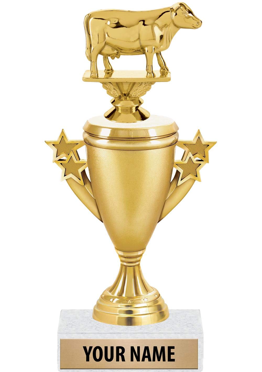Buy Dairy Cow Trophies - Gold - Dairy Cow Trophy Award - Custom ...
