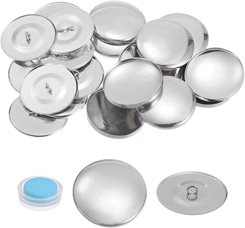 Amazon.com: HARFINGTON 10 Sets Self Cover Button Kit 60L 1.5" 38mm with ...