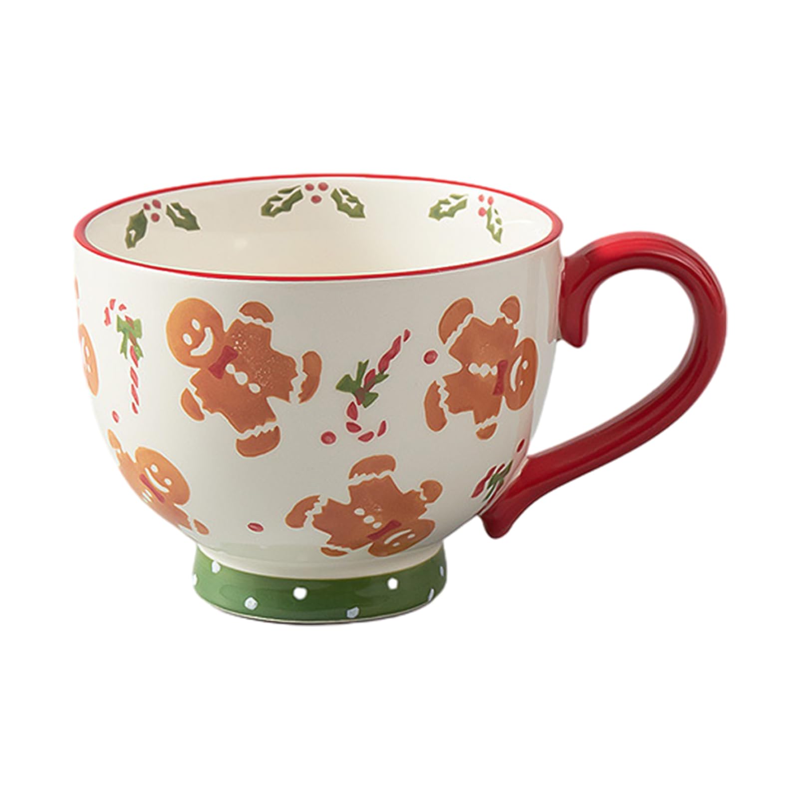 itrimaka Gingerbread Man Mug, Mug, Gingerbread Coffee Mug, Ceramic ...