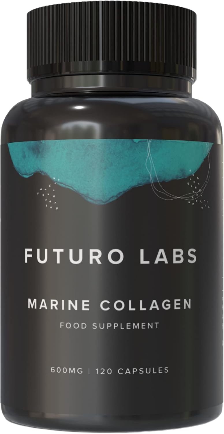 Marine Collagen Capsules 1200mg with VIT C (12mg) and Zinc (1.5mg ...