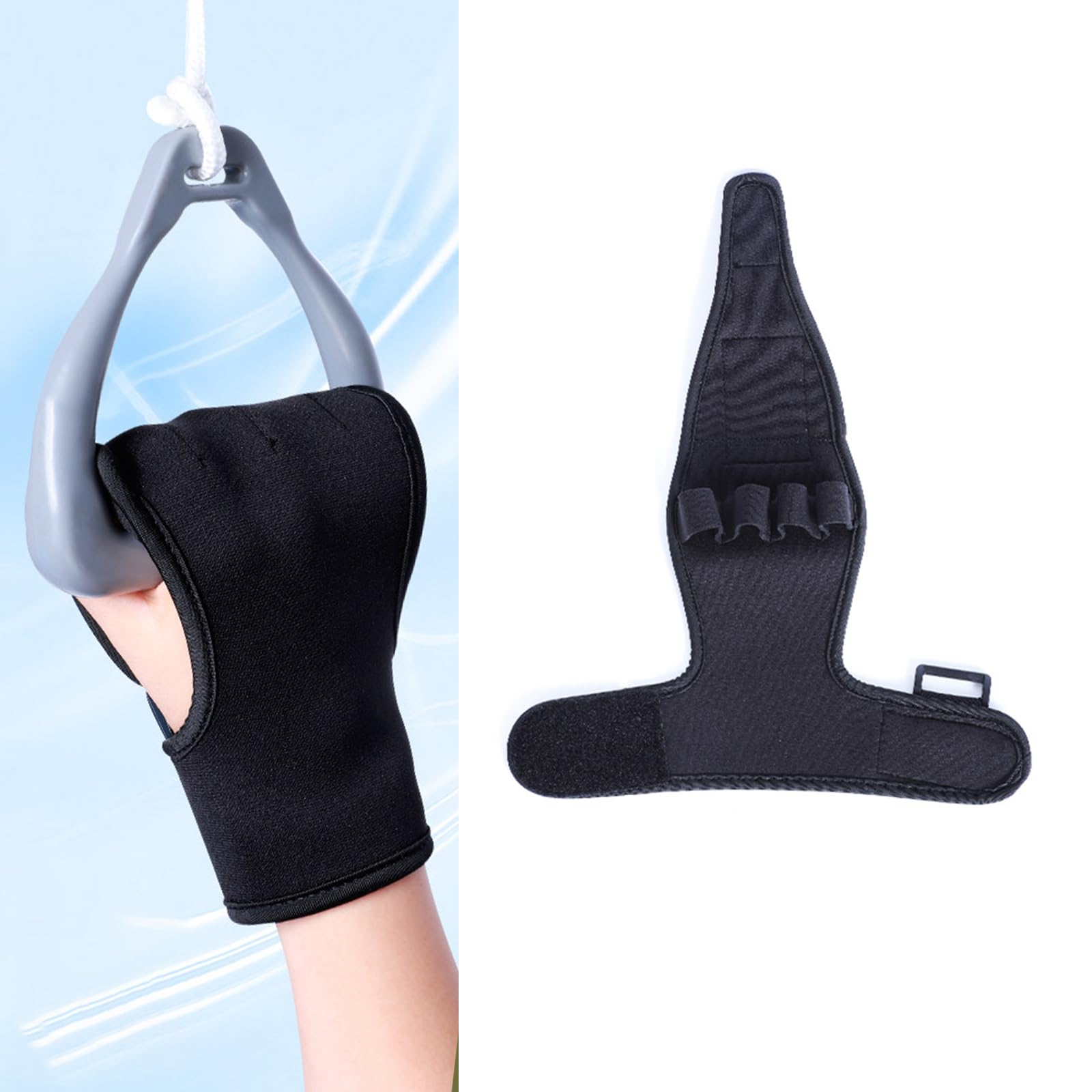 Buy Hand Wrist Brace Finger Splint Anti-Spasticity Rehabilitation ...