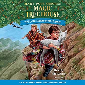 Amazon.co.jp: Late Lunch with Llamas: Magic Tree House (R), Book 34 ...