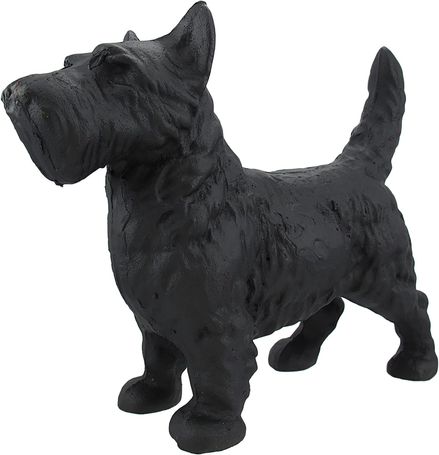 Amazon.com: Things2Die4 Cast Iron Scottish Terrier Dog Statue Black ...