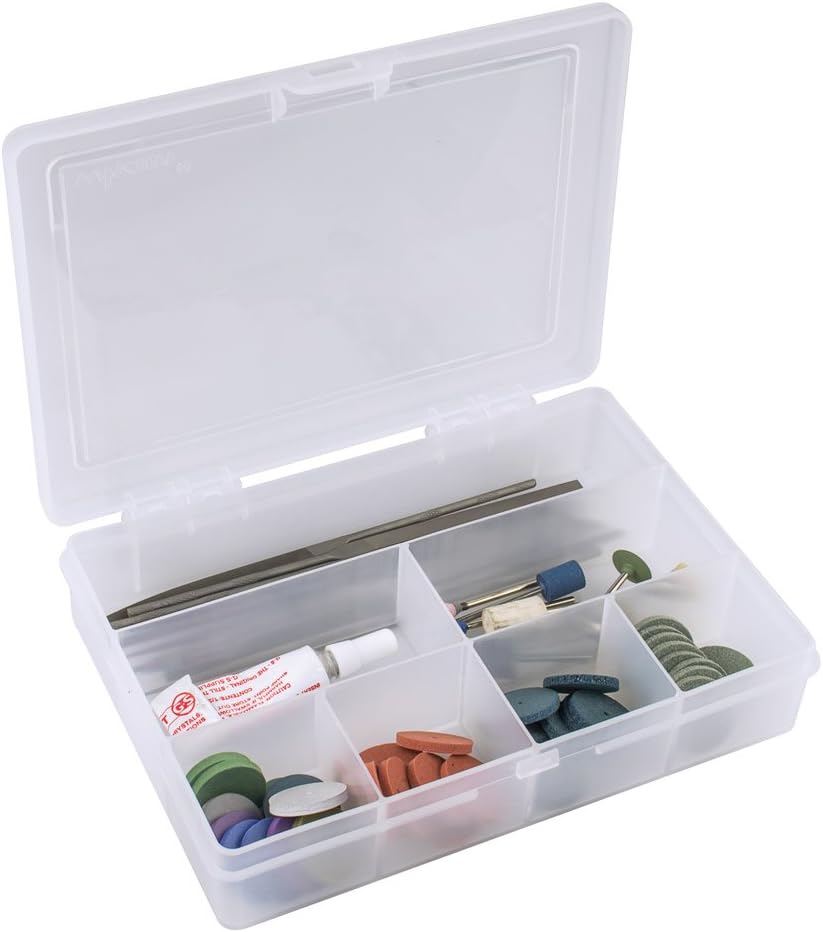Whatmore Wham Assorted Clear Plastic Hobby / Craft Organiser Storage ...