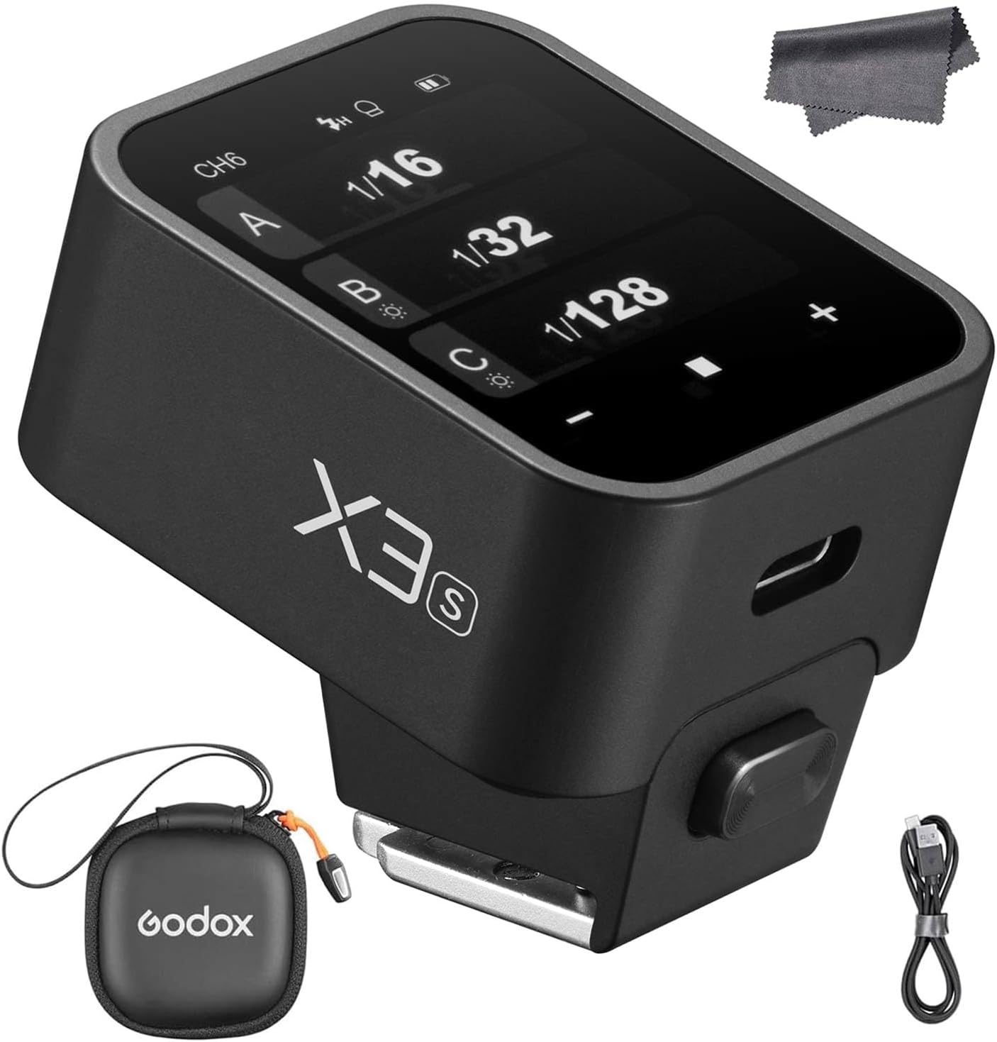 Amazon.com : GODOX X3 X3S X3-S TTL Touchscreen Flash Trigger Compatible ...
