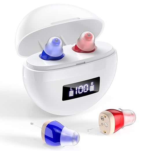 Amazon.com: Rechargeable Hearing Aids for Seniors, Digital Hearing ...