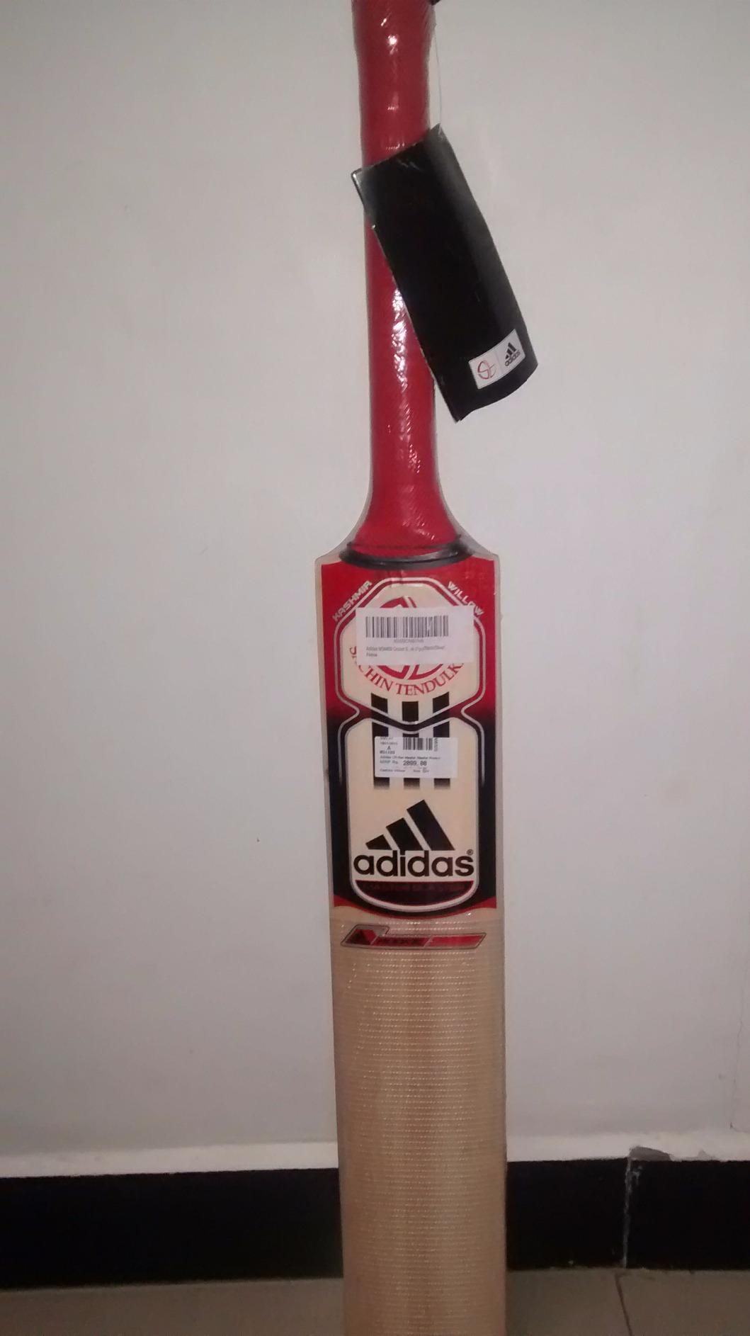 adidas Master Blaster Rookie Kashmir Willow Cricket Bat, Short Handle ...