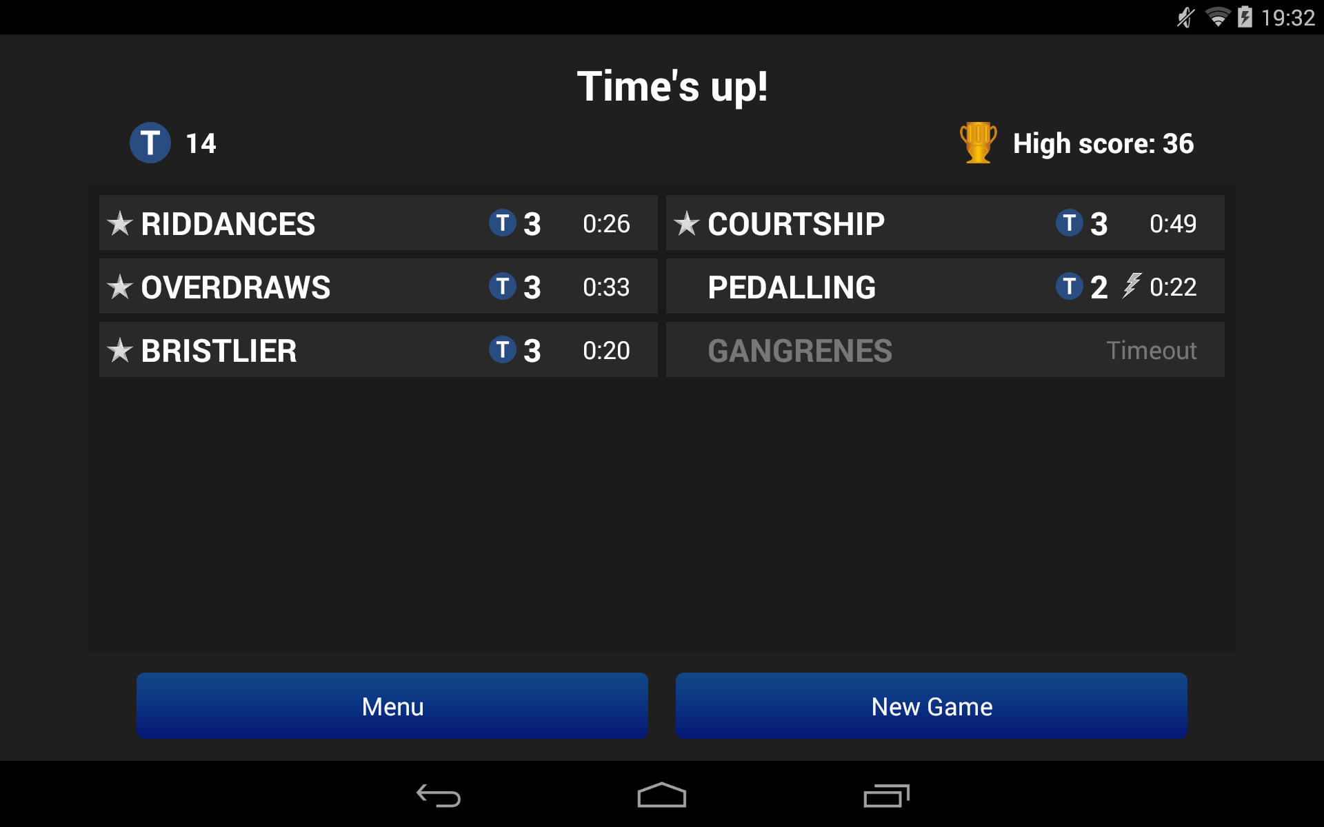 Trackword - the word grid game - App on Amazon Appstore