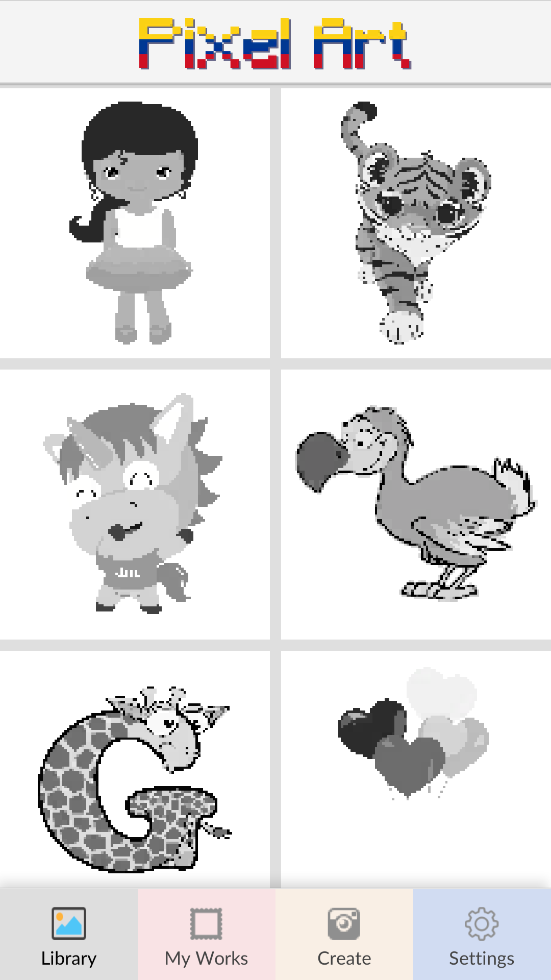 Sandbox Pixel: Color By Number - App on Amazon Appstore