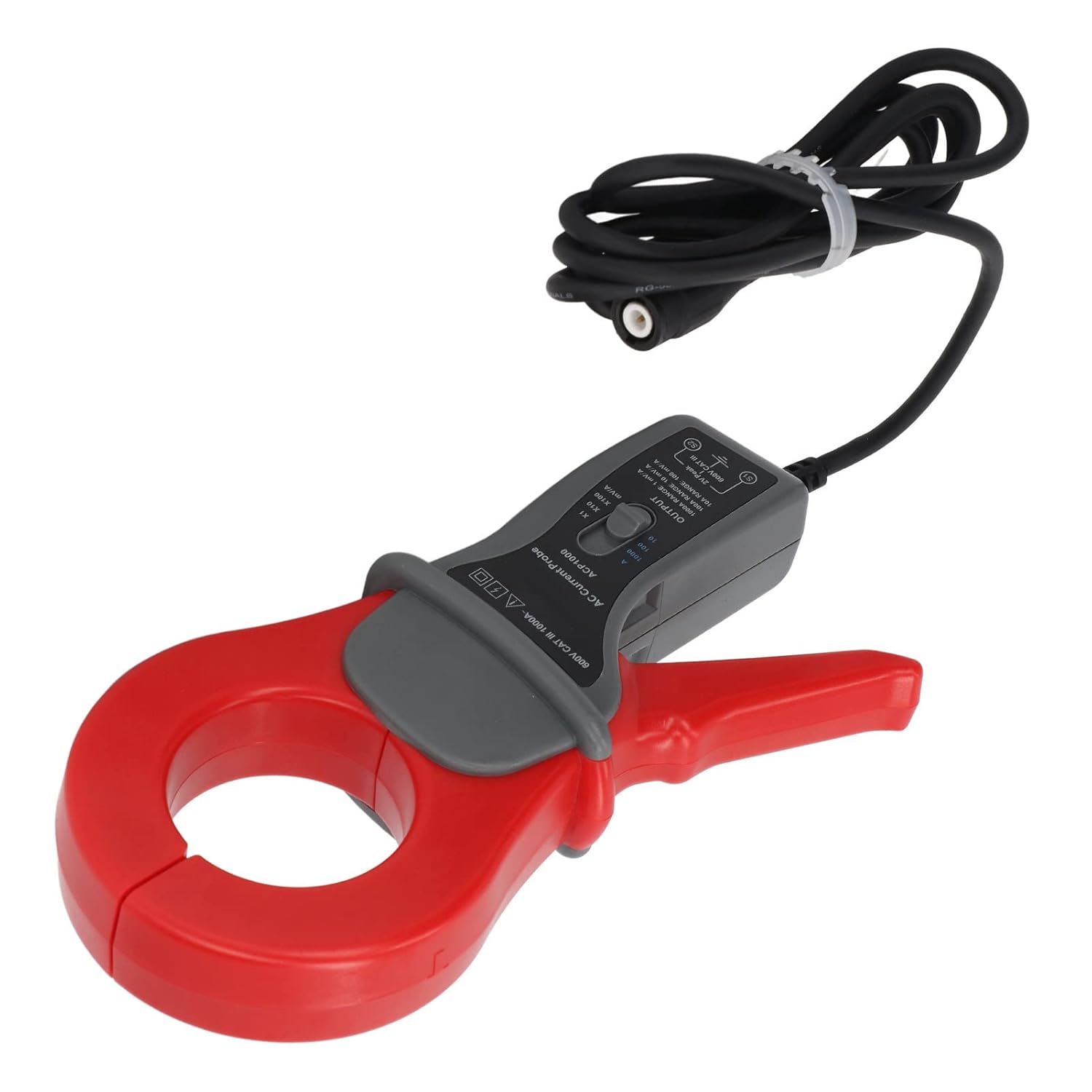 Oscilloscope Ac Current Probe Cable Clamp Virtual Oscilloscope Clip ...