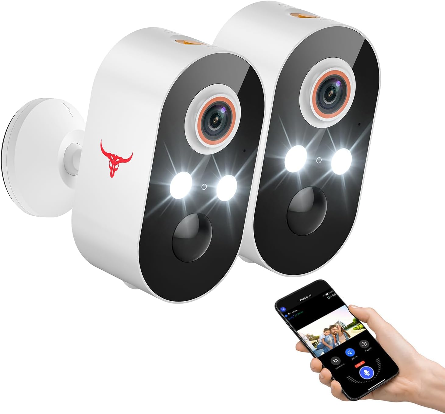 Amazon.com : HotFun Security Camera Wireless Outdoor, 1080P Battery ...