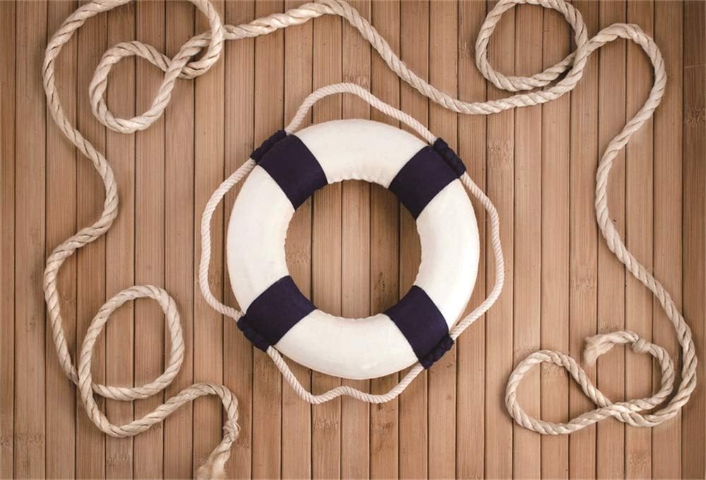 Amazon.com : AOFOTO 5x3ft Polyester Cork Hoop Backdrops for Birthday ...