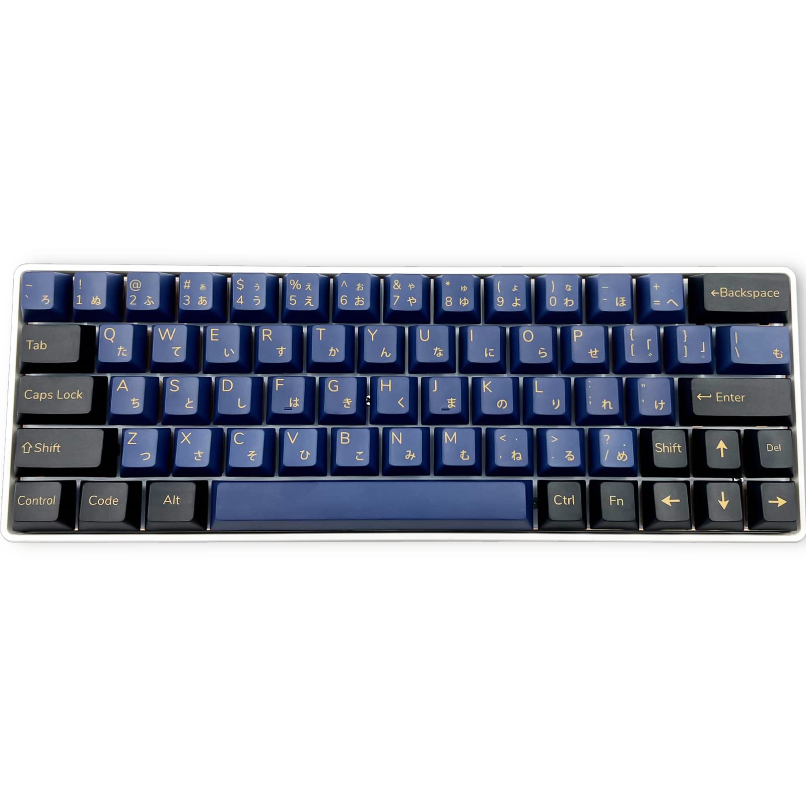 Buy 81 Keys PBT Dye Sublimation Japanese Keycaps GMK Blue Samurai ...
