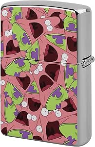 Amazon.co.jp: Zippo Lighter Case for Men, Spongebob Squarepants for Men ...