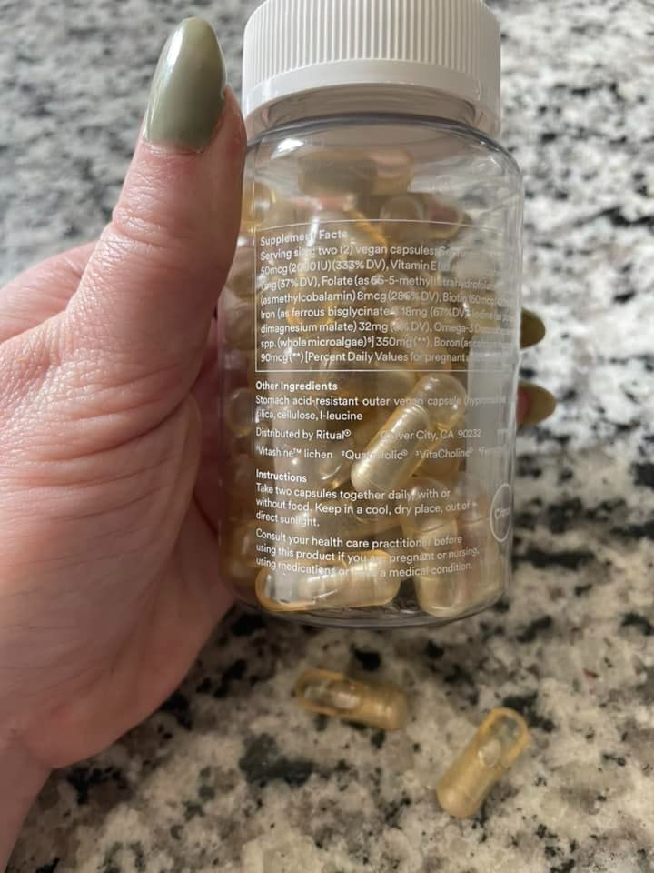 $8/mo - Finance Ritual Essential for Women Prenatal Multivitamin ...