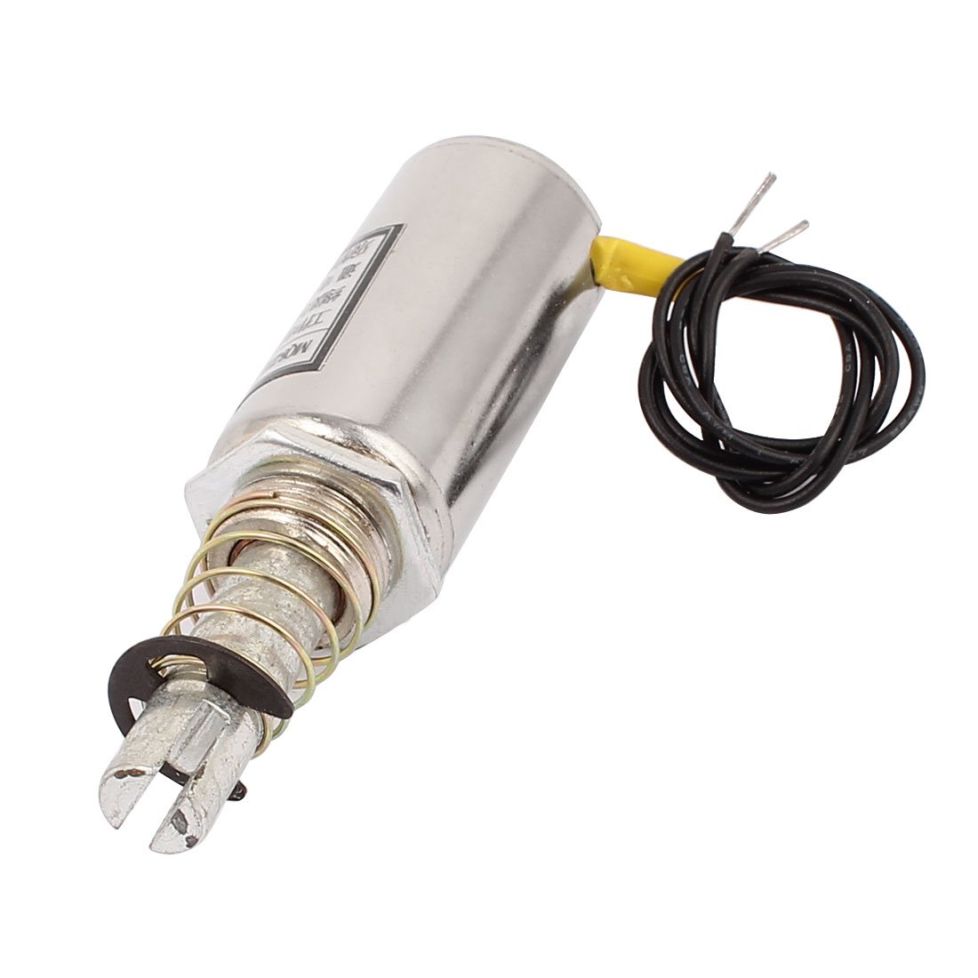 uxcell DC 12V Pull Type Linear Motion Tubular Solenoid Electromagnet ...