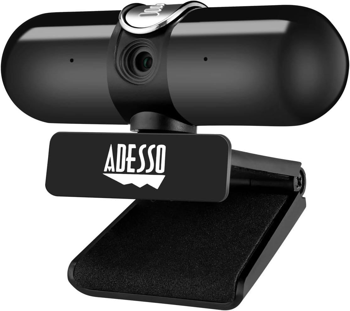 Amazon.com: Adesso CyberTrack H7 2K Webcam with Microphone Autofocus ...