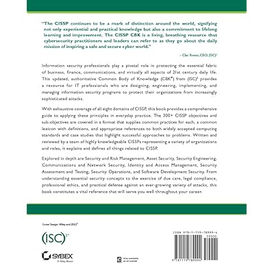 CISSP CBK Reference - Official ISC2 Certified Nepal | Ubuy
