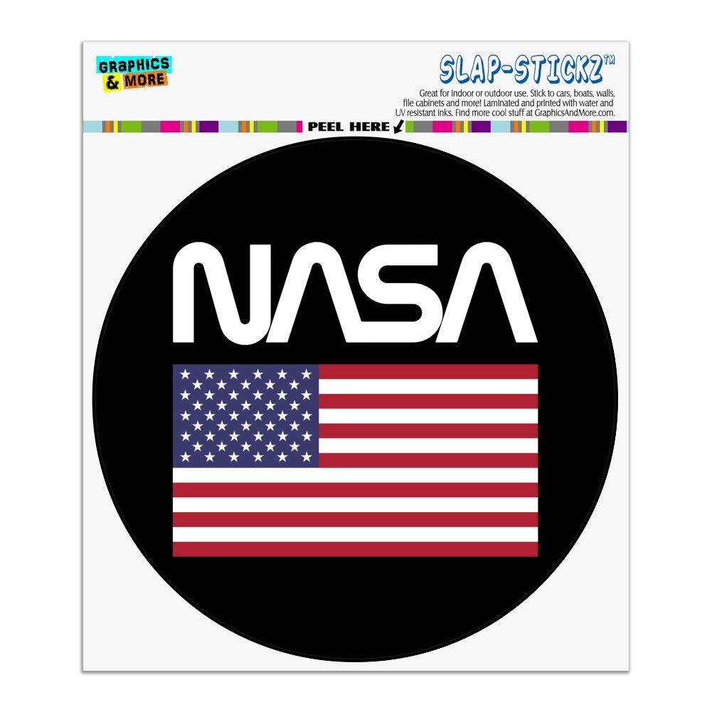 Nasa Logo With American Flag