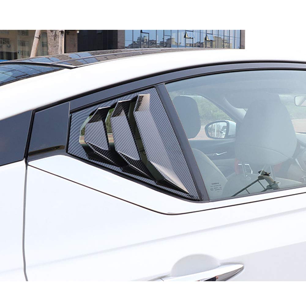 Snapklik.com : Racing Style Rear Side Window Louvers Air Vent/Louvers ...