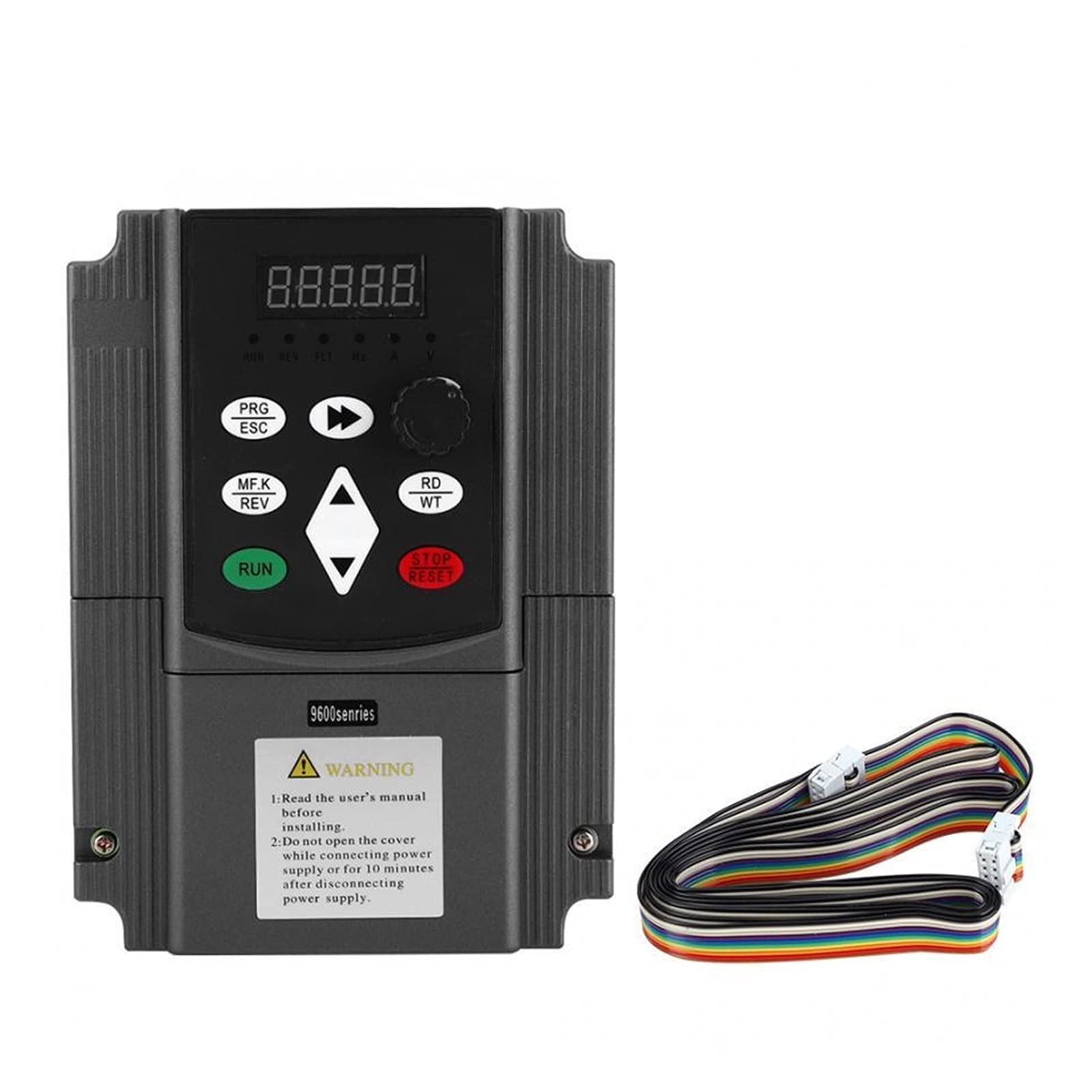 Buy Phase Converter 4KW AC Single-Phase to 3-Phase VFD Inverter Control ...