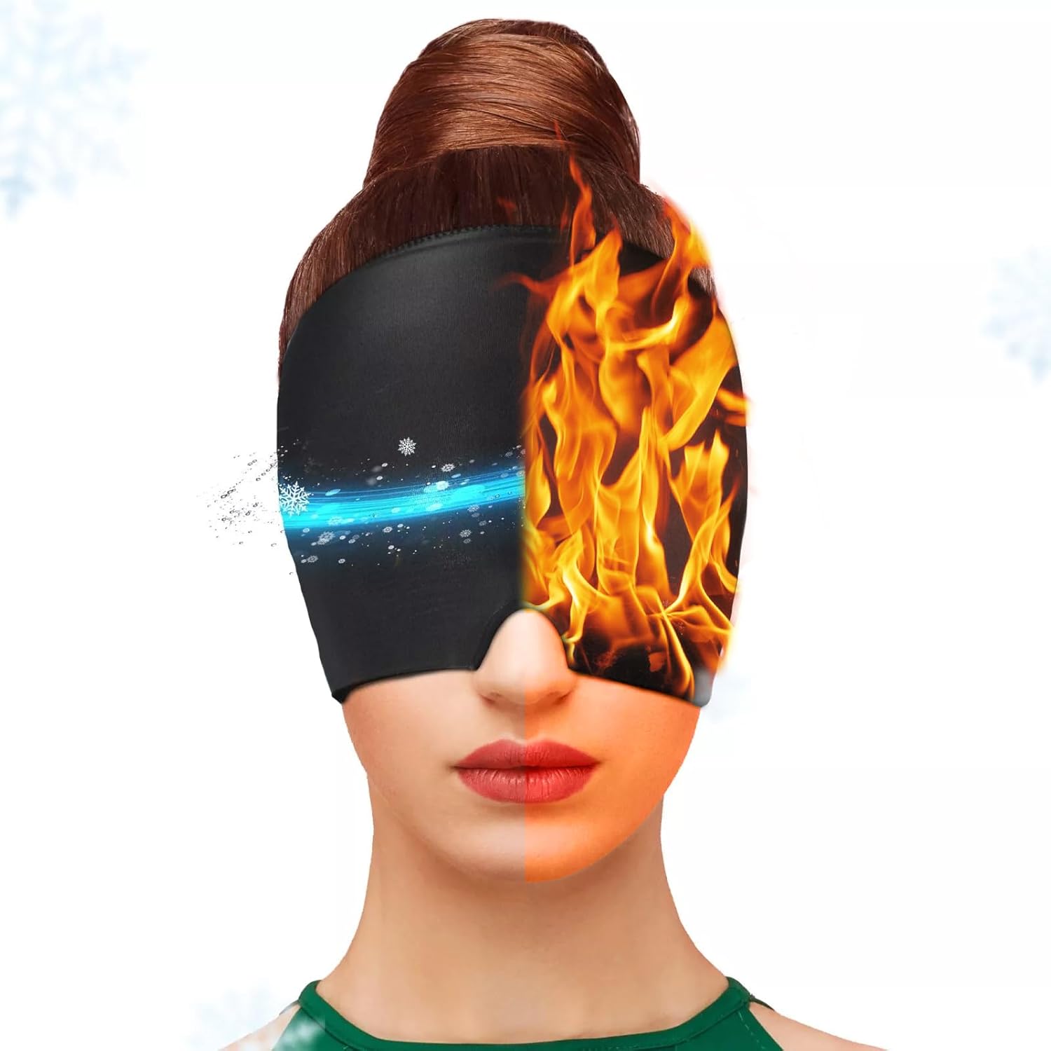 Amazon.com: LVAD Gear Migraine Relief Cap | Head Ice Pack Migraine ...