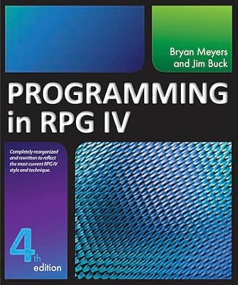 Programming in RPG IV: 9781583473559: Computer Science Books @ Amazon.com