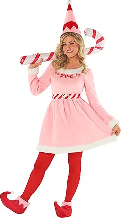 Amazon.com: Morph - Pink Elf Costume - Pink Elf Outfit - Elf Costume ...