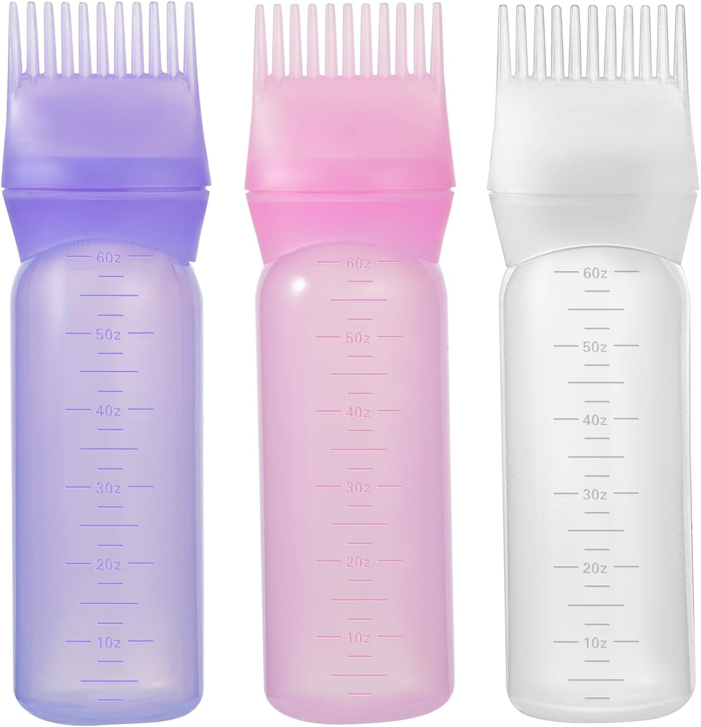 Amazon.com: Pimoys Root Comb Applicator Bottle 6 Ounce Oil Applicator ...