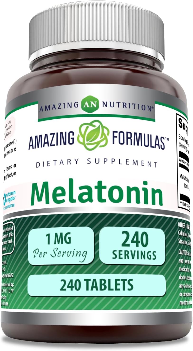 Amazon.com: Natrol Melatonin 1 mg, Dietary Supplement for Restful Sleep ...