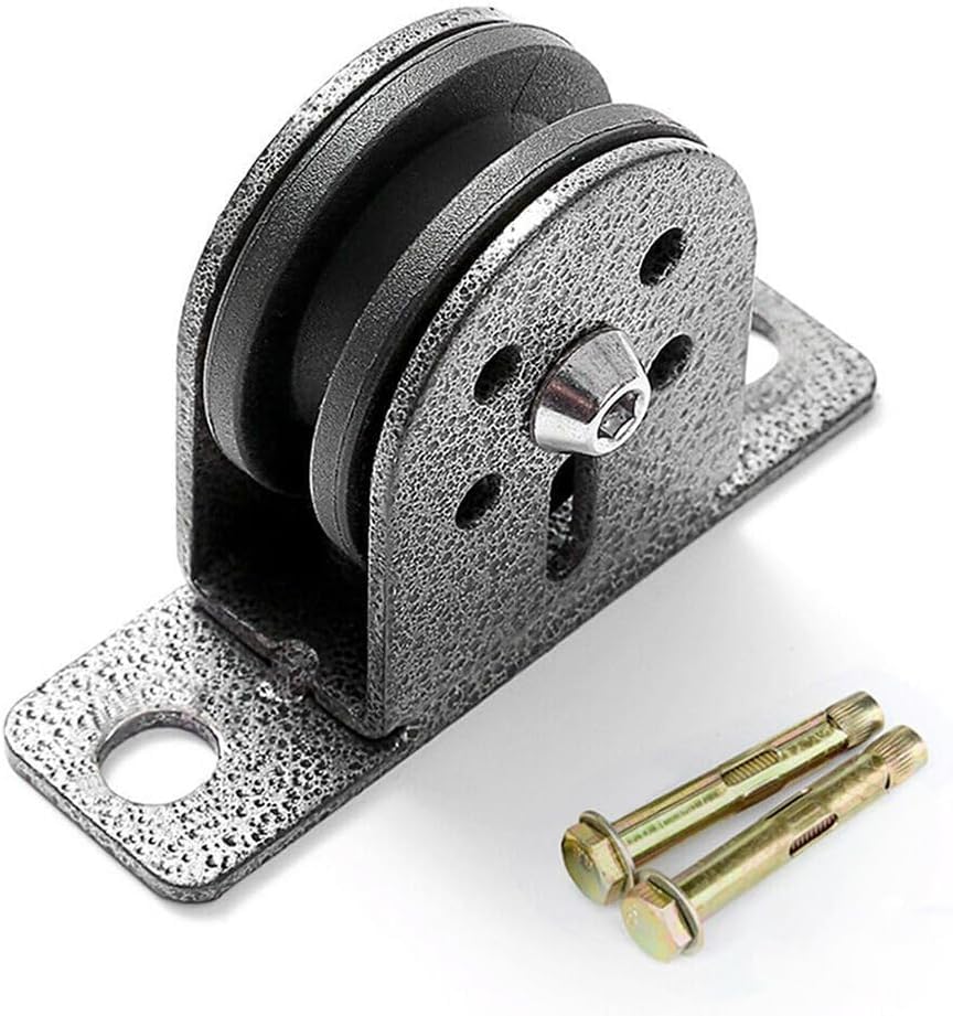 And Tackle Harbor Freight 2 Pcs Pulleys Heavy Duty Lifting Pulley Metal ...