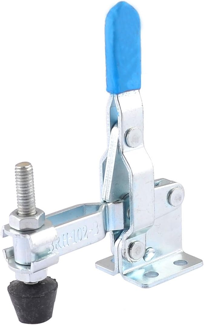 Aexit Blue Handle Clamps Vertical Clamping Toggle Clamp Hand Tool 100Kg ...
