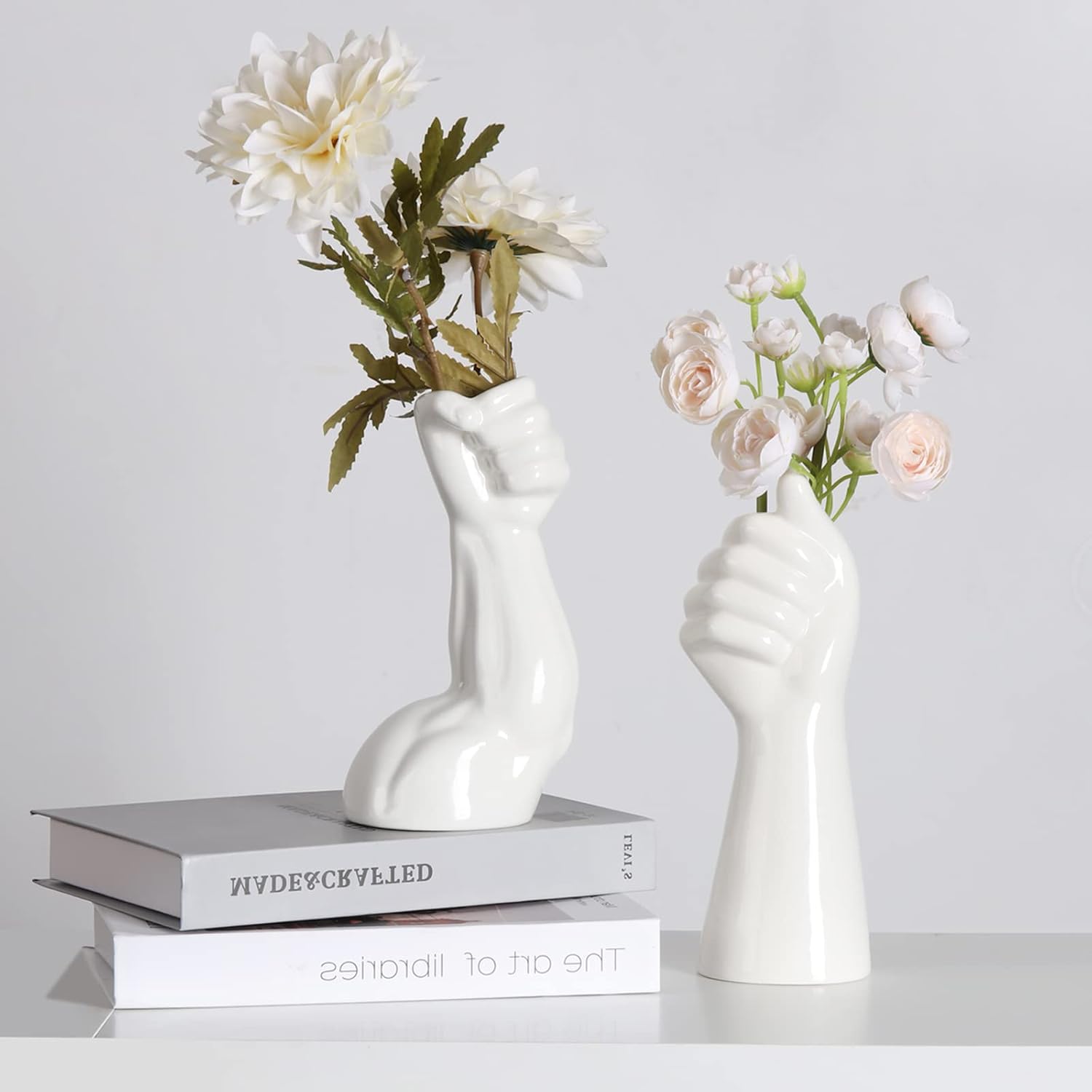 Amazon.com: Shank Ming Ceramic Vases for Home Decor,Female Body Vase ...