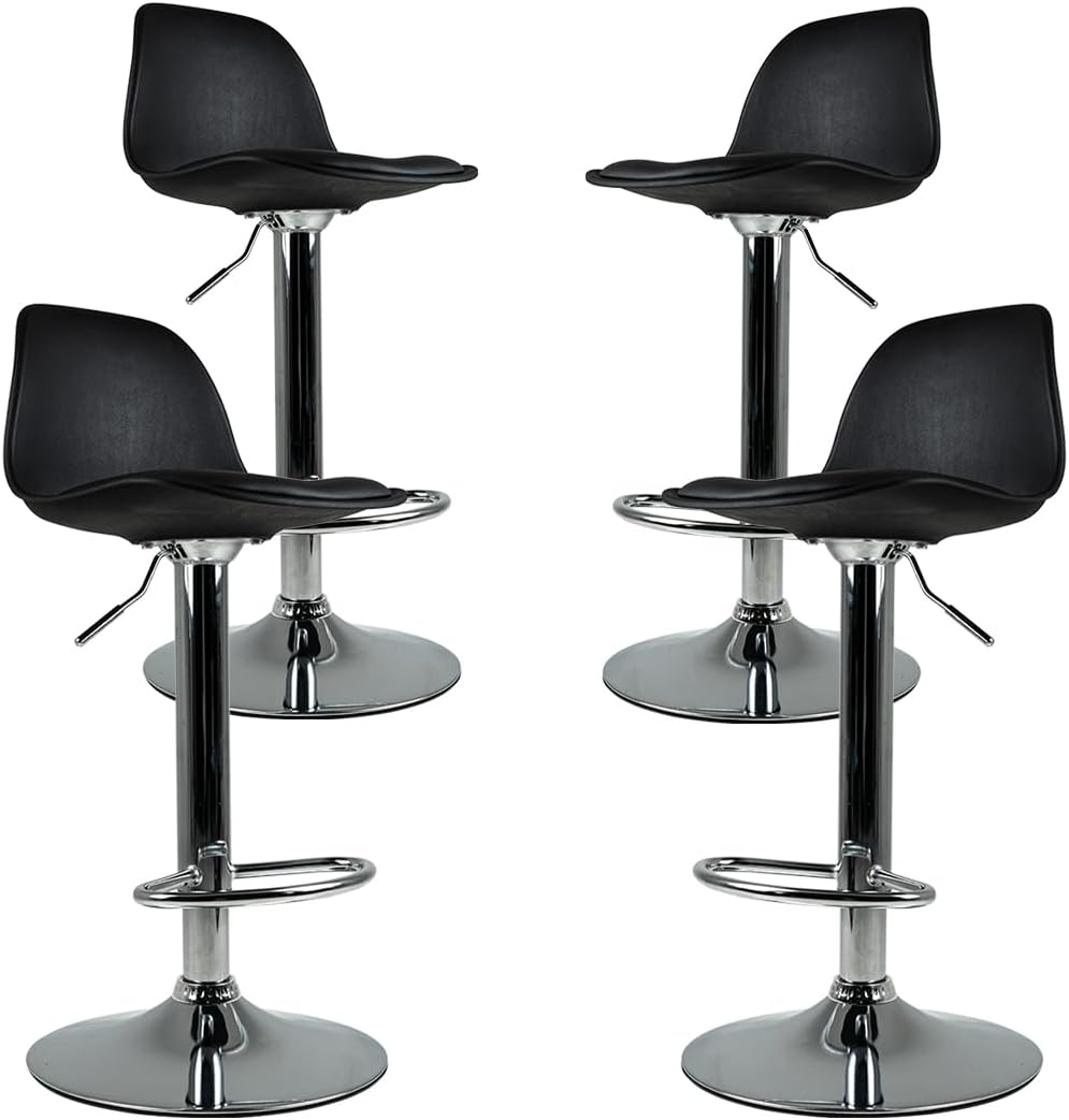 MIREL Bancos para Bar y Barra de Cocina con Respaldo y Reposapies de ...