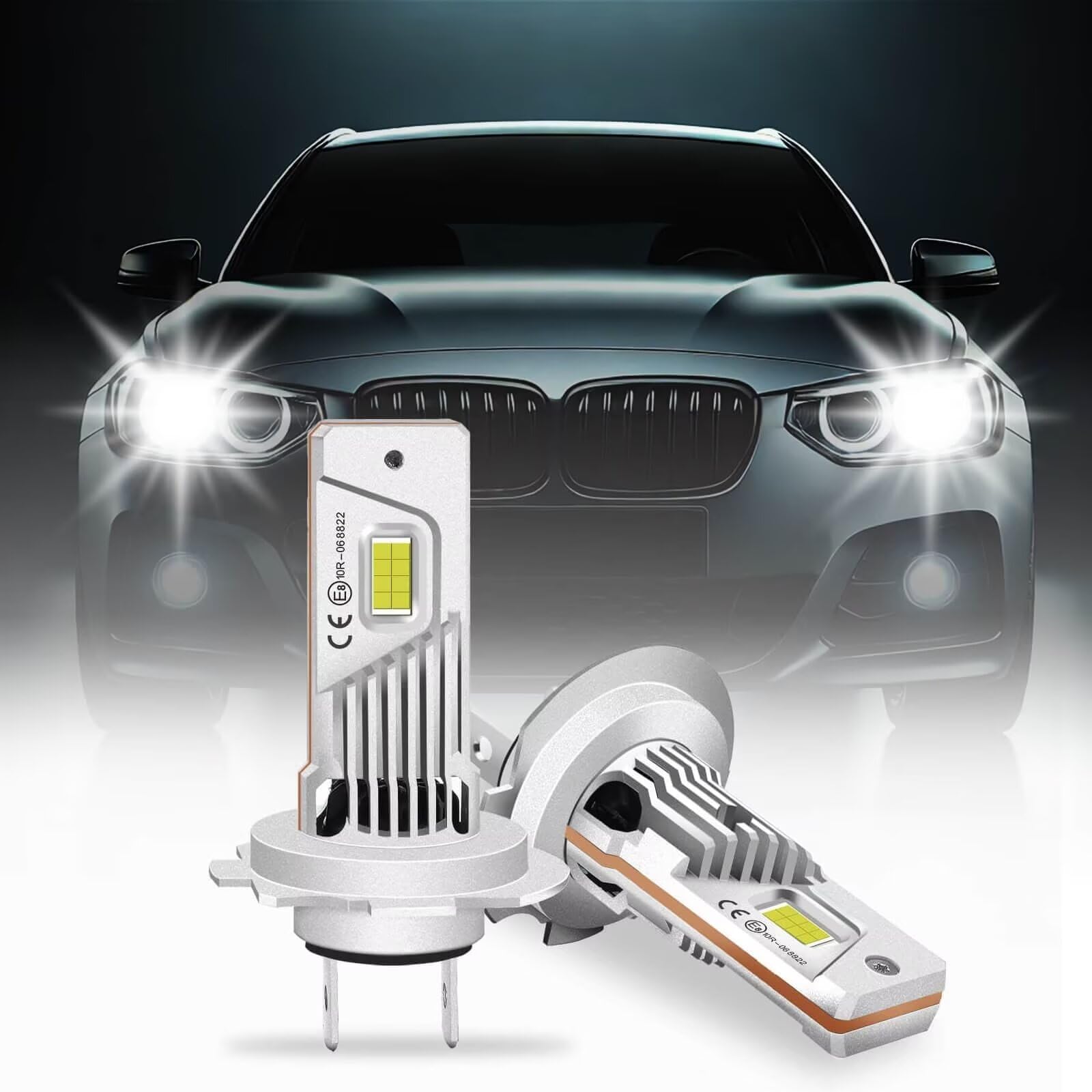 NUROTA H7 Headlight Bulb LED Ultra-Bright - H7 LED Headlight Bulb 6000K ...