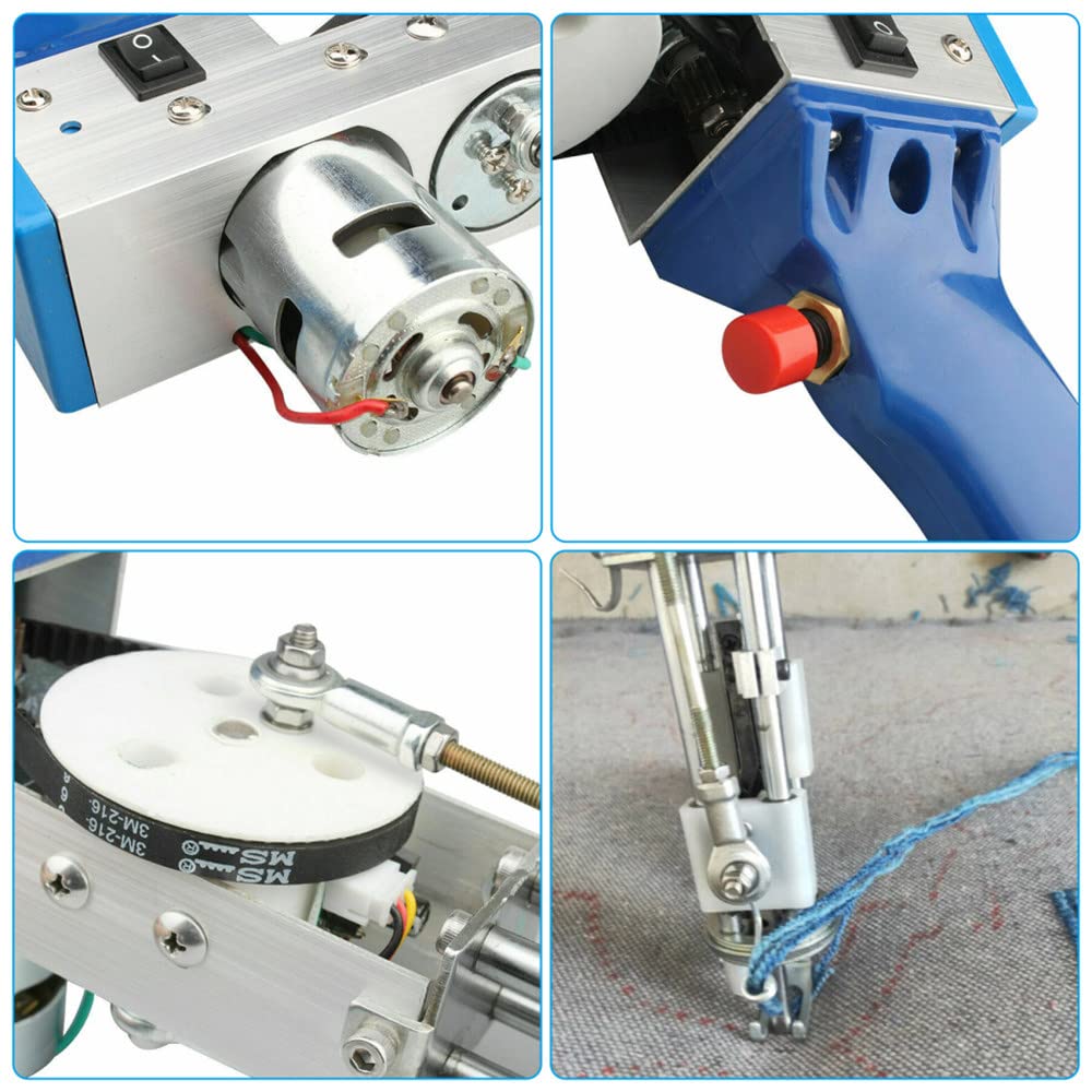 Snapklik.com : Electric Carpet Tufting Gun, Carpet Weaving Machine ...