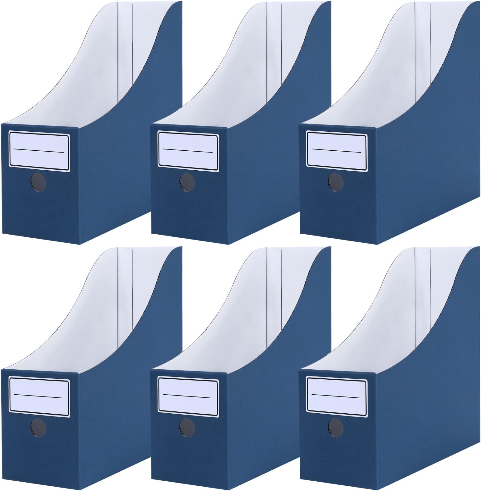 Amazon.com : LE PAPILLION JEWELRY 6 Pack Magazine File Holders ...