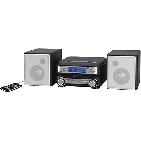 Amazon.com: GPX HC221B Compact CD Player Stereo Home Music System with ...