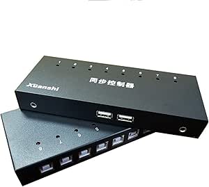 Amazon.com: GUODDM 8 Ports USB Synchronizer DNF Keyboard Mouse USB Shared Display ...