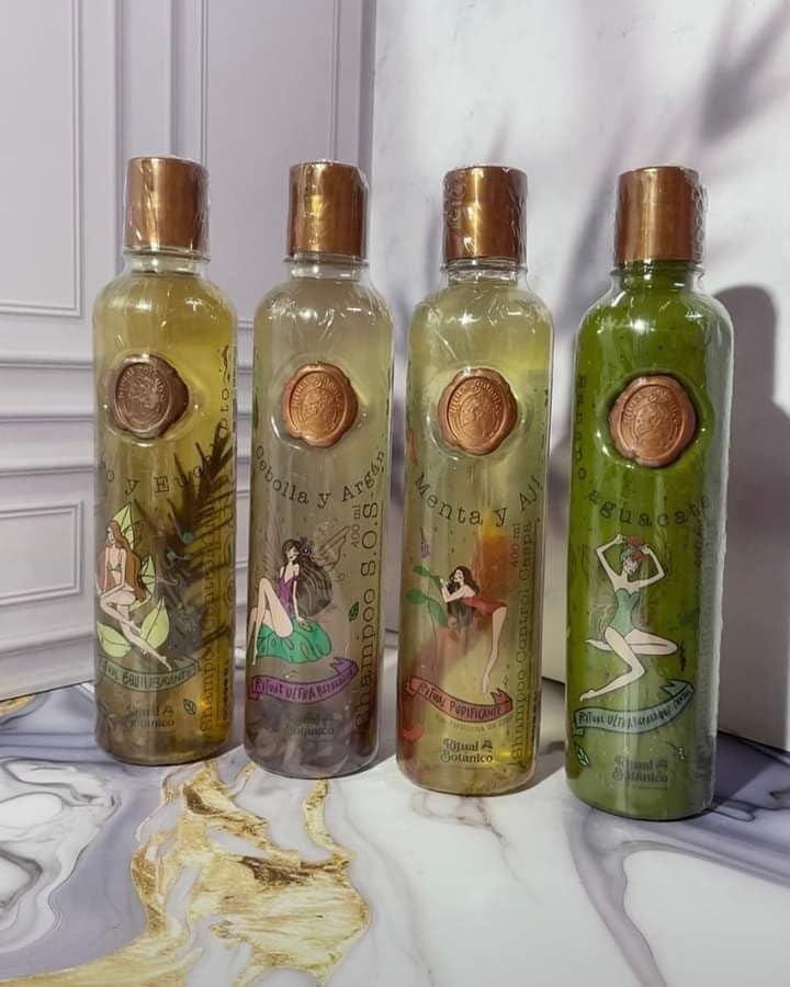 Shampoo control caspa de menta y aji, ritual botanico 400 mlMint and ...