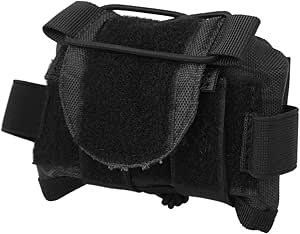 Amazon.co.jp: Helmet Battery Pouch, Outdoor Multifunctional Helmet ...