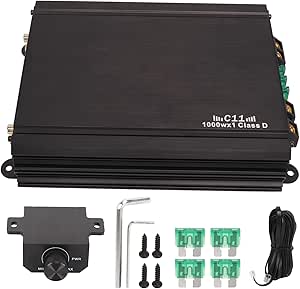 Amazon.com: Torvex Car Amplifier, 1 Channel Audio Amp Universal for ...