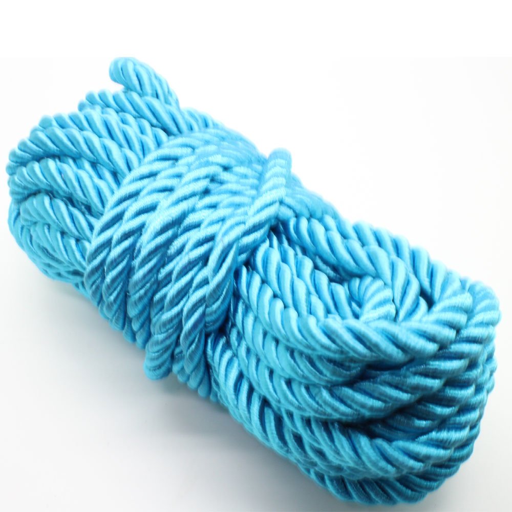 Amazon.com: U Pick 10yds 5mm 3 Braided Cord Decorative Twisted Satin ...