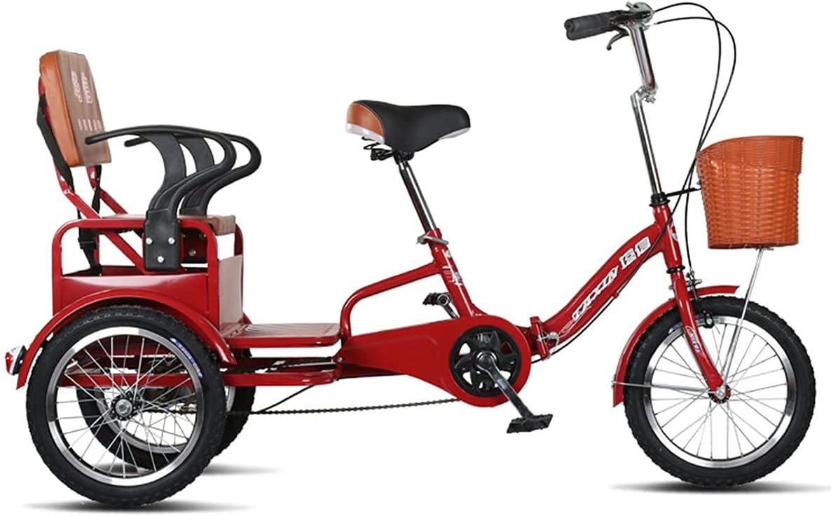 Amazon.com : GaRcan 3 Wheels Foldable Adult Tricycles 16 Inch Bikes ...