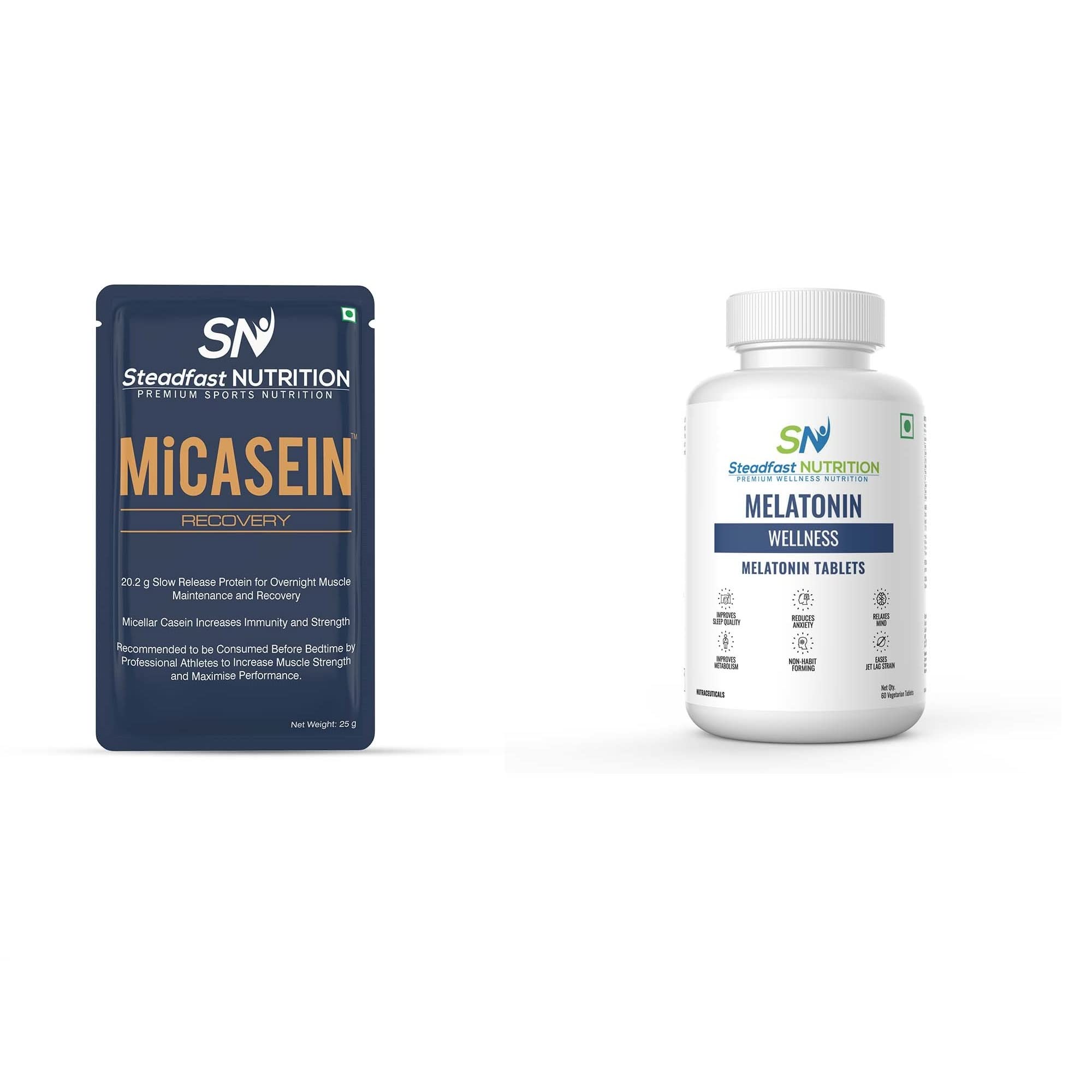 Buy Steadfast Medishield Combo Of MiCasein Slow Release Protein | Box ...